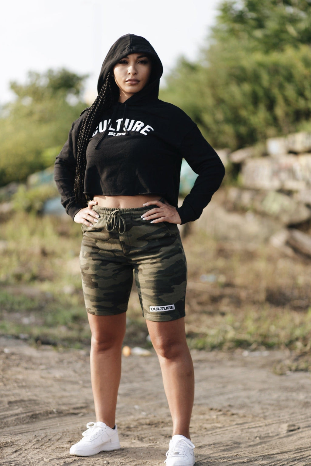 Block Culture Sweat Shorts – For The Culture Clothing Inc.